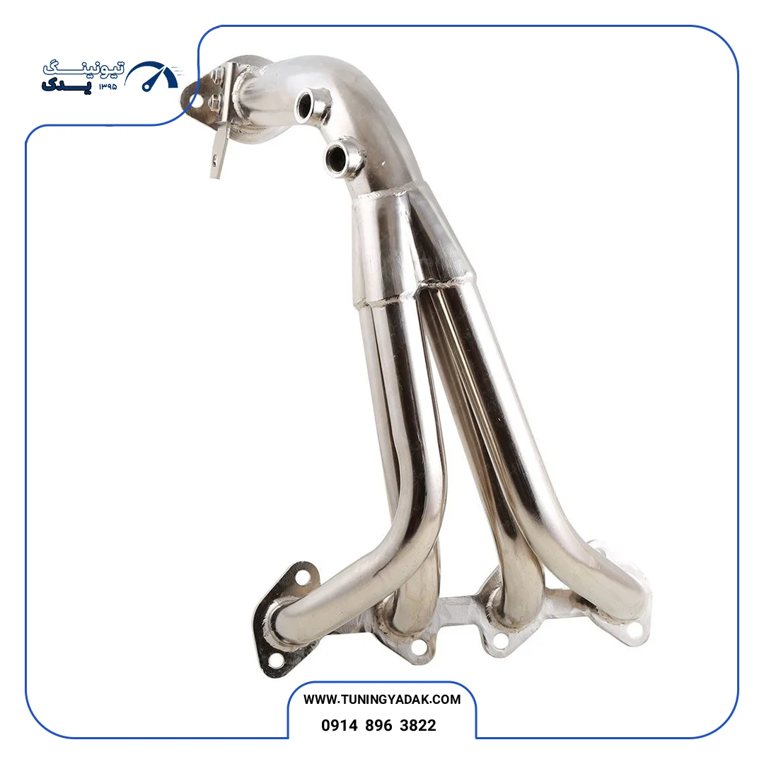 هدرز فولادی HZ Power موتور TU3 پژو ۲۰۶ تیپ ۲ و ۳ - تیونینگ یدک