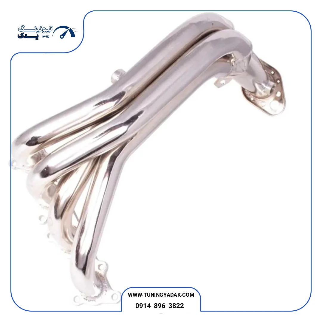 هدرز فولادی HZ Power موتور TU5 رانر بلند پژو ۲۰۶، ۲۰۷ و رانا - تیونینگ یدک